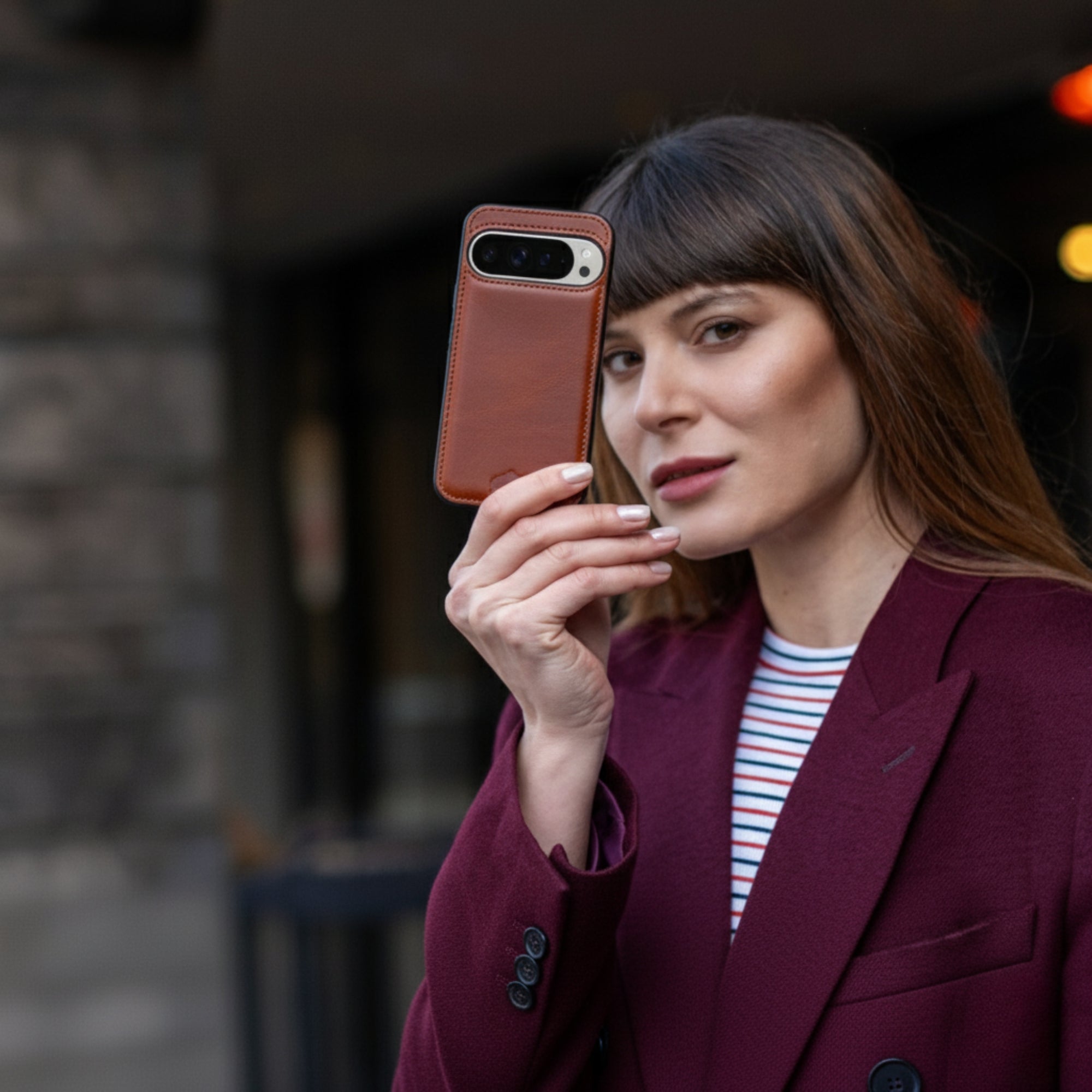 Leather Google Pixel 10 Cases – Full-Grain & Handmade | BlackBrook Case