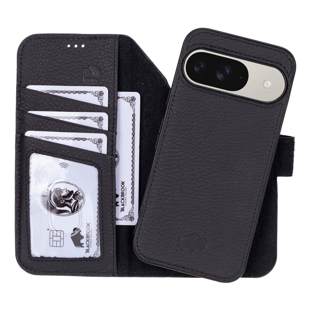 2 in 1 Leather Google Pixel 9 Wallet Case | Carter | Detachable ...