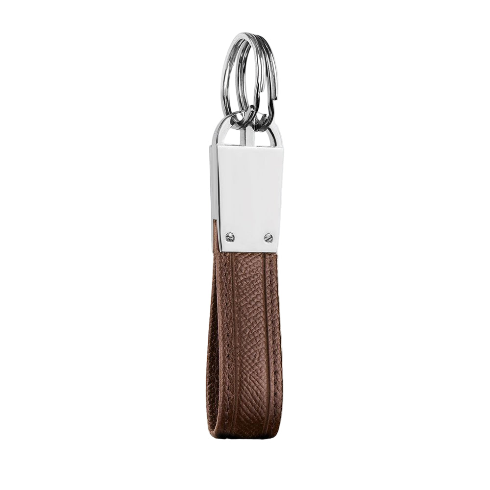 Roma Unisex Leather Key Holder – Mapi Edition, Brown – BlackBrook Case