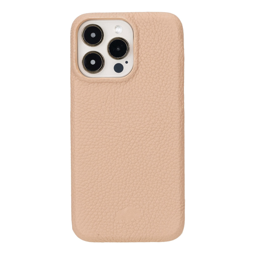 Mason Full-Grain Leather Snap-On Case for iPhone 15 Pro Max – Sand ...